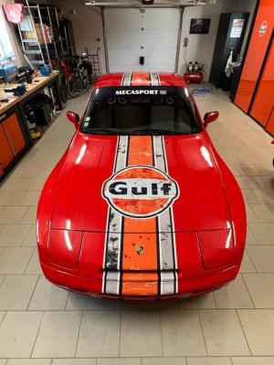 KIT DECO GULF PORSCHE 944 Sticker Autocollant Racing Le Mans rallye